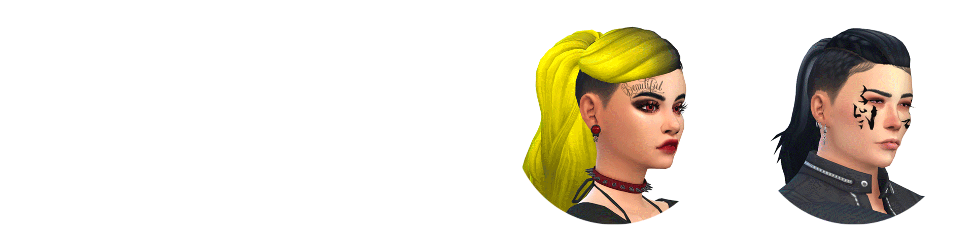 DRAGON HAIR | Sims 4 cc