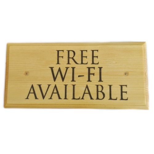 Free Wifi Available Sign | signdesign