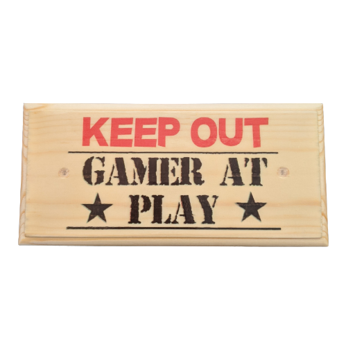 Keep Out Gamer At Play Sign | signdesign