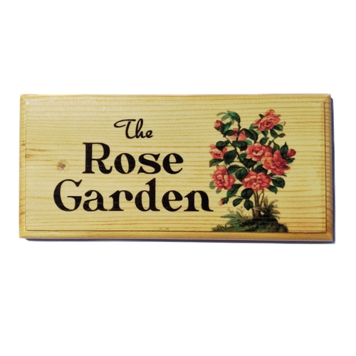 The Rose Garden Sign | signdesign