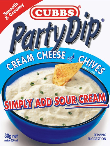 Party Dip Premium Range - Add Sour Cream - Cream Cheese & Chives ...