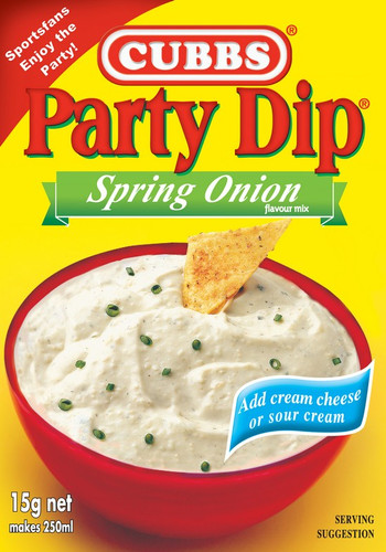 Party Dip Traditional - Add Cream Cheese - Spring Onion Flavour | Cubbs ...