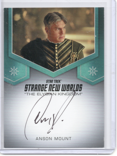 S1 Elysian Kingdom Anson Mount autograph card | ElectraWoman Cards