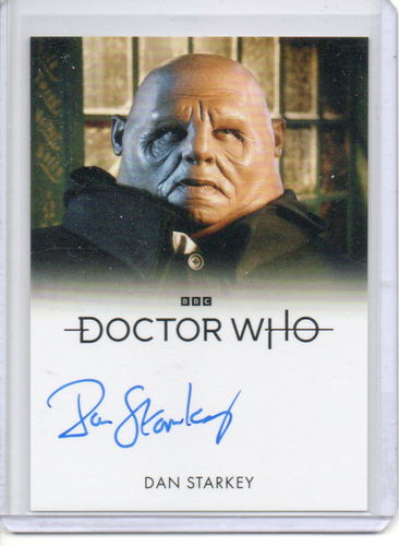 Dr. Who 5-7 Dan Starkey Full Bleed Autograph Card | ElectraWoman Cards
