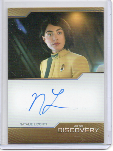 ST Discovery Season 5 Natalie Liconti bordered autograph card ...