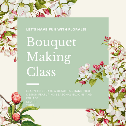 Bouquet Making Class | Floraculture