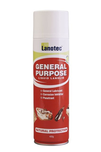 Lanotec General Purpose Liquid Lanolin Lubricant Clean Penetrant Spray ...