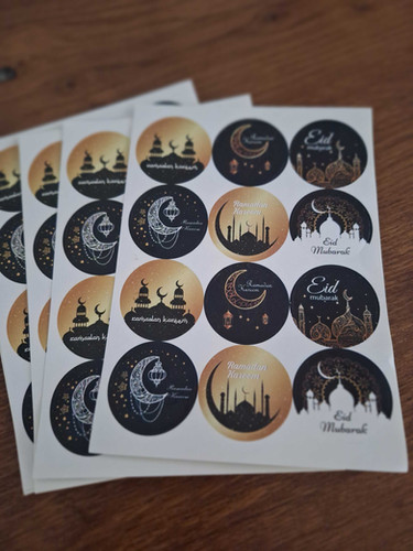 Ramadan stickersheet | Het feestvarken