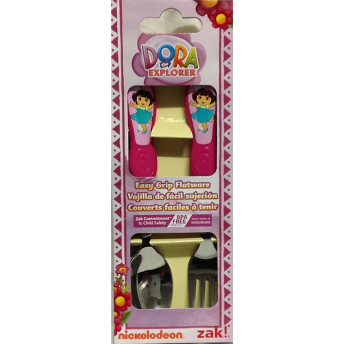 Zak Dora the Explorer Stainless Steel Cutlery Set | The Shopping Sheilas