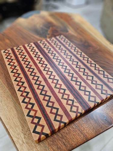 "Criss-Cross" Cutting Board | O Flynn Custom Creat