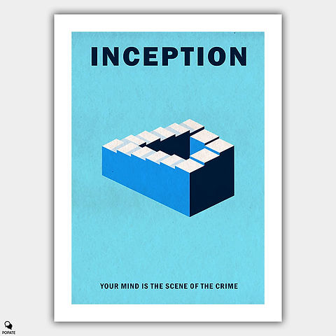 inception minimal poster