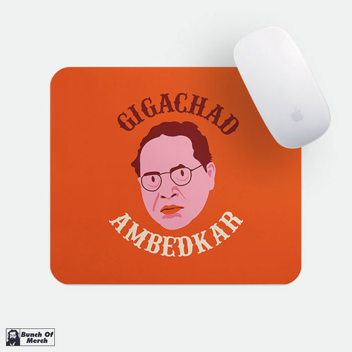 Gigachad Ambedkar Mouse Pad | Bunch Of Merch