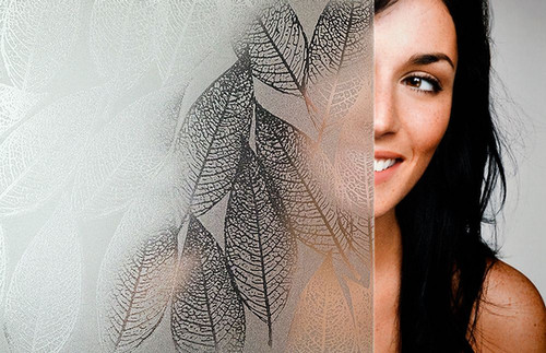 SC013 Dusted Leaf Non Adhesive (90cm wide) | Tint Film Warehouse