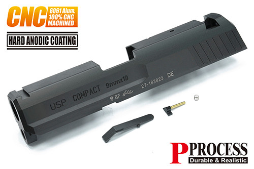 Guarder Aluminum CNC Slide Set for MARUI USP Compact | Octagon Airsoft
