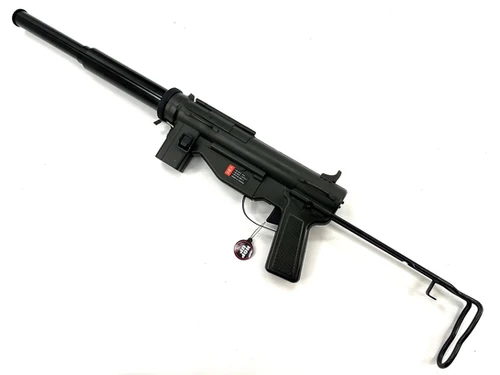 Trench Airsoft Suppressed M3 Grease Gun Full Metal Silencer For S&T ...