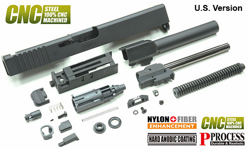 Guarder G17 Gen2 Steel Slide Complete Set (2020 New Ver.) | Octagon Airsoft