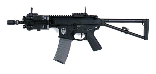 Double Bell KAC PDW Full Meta AEG Rifle w/ Folding Stock (Full Marking ...