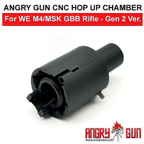 Angry Gun CNC Hop-Up Chamber for WE M4/MSK GBB - Gen 2 Version ...