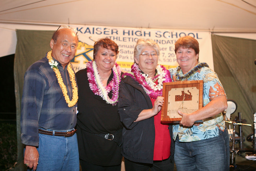 Past Luaus & Honorees | Kaiser High School A
