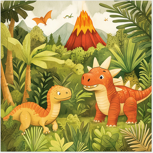 Dino Day Out | Wall Artistry