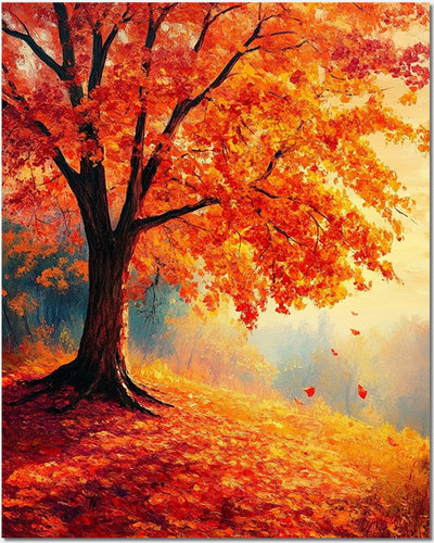 The Ember Tree | Wall Artistry