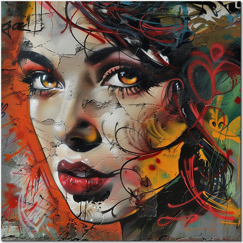 Graffiti Girl | Wall Artistry