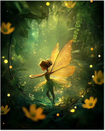 Fairy Magic in Hand | Wall Artistry