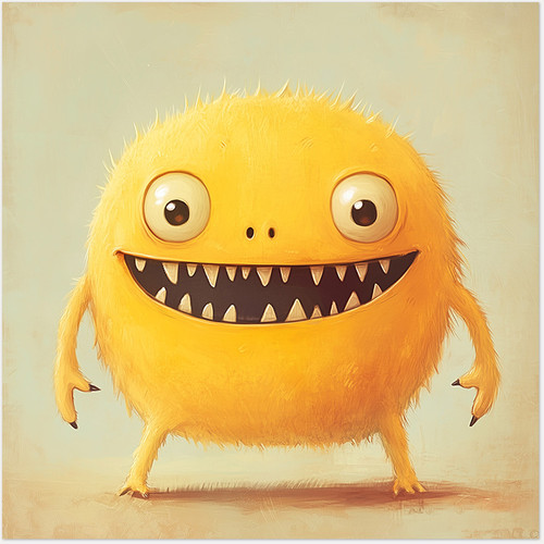 Fizzwig - The Golden Goblin | Wall Artistry