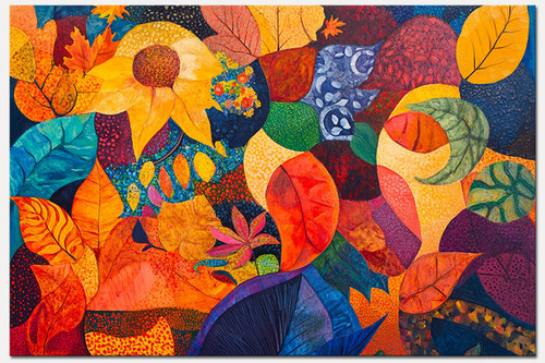 Autumn Rhythm of the Forest | Wall Artistry