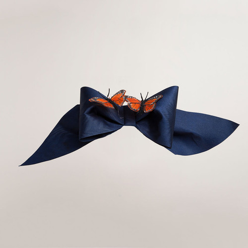 Large Bow Trim with Butterflies | FernandaLewisLondon