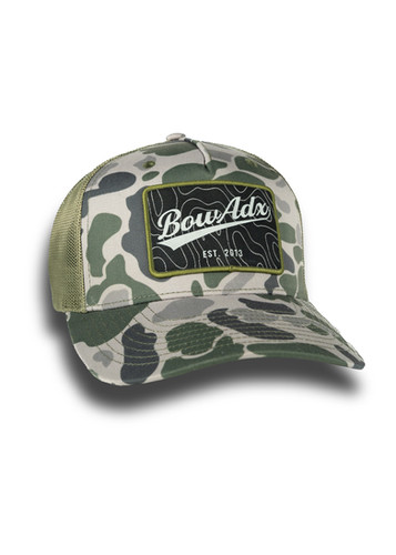 THE OS GREEN CAMO TOPO CAP | BOWADX