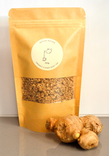 Organic Ginger Root Tea 100g | Nature Mother