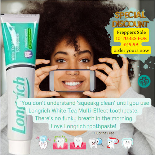 10 Longrich White Tea Multi-effect Toothpaste | ThrivingwithLongrich