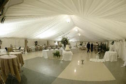 40x80 Frame Tent with liner | All Needz Rental