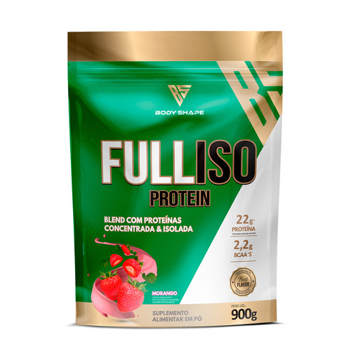 Whey Protein Isolado E Concentrado 900g Body Shape | Body Shape