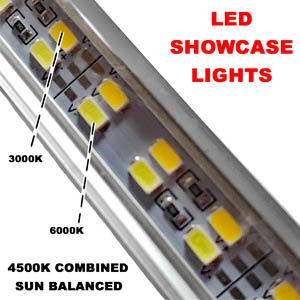 Best LED showcase lighting kits for jewelry display cases | trade-show ...