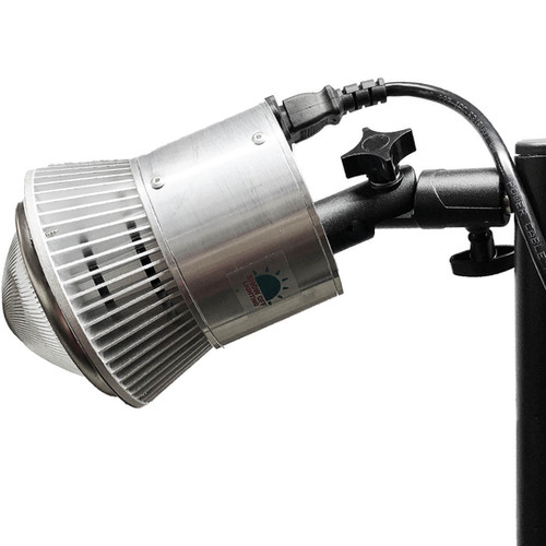 Adjustable head telescopic LED table light | trade-show-lighting