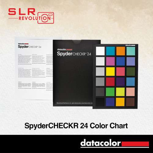 Datacolor SpyderCHECKR 24 Color Chart | SLR Revolution SG