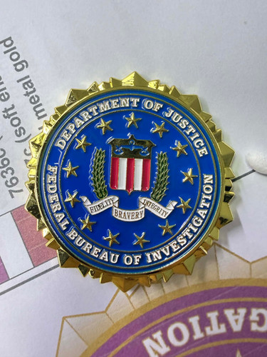FBI HRT 2-1/4” | BlueFire Challenge Coins
