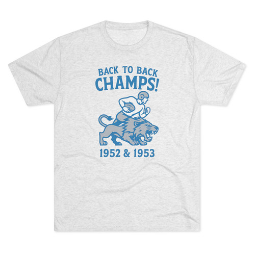 Back to Back Champs (52-52) / T-shirt | Sum Shirts
