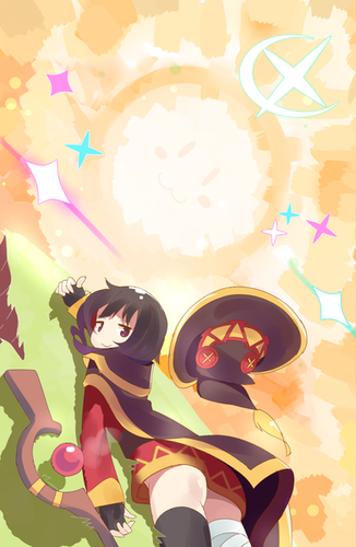 Megumin Post Explosion 11x17 Print | Phib.Store