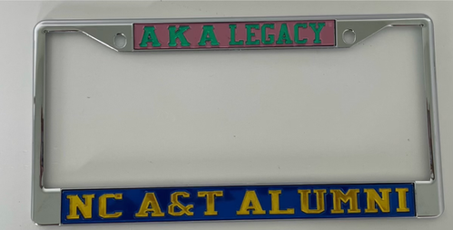 AKA Legacy NCA&T Alumni Frame | Quality Laser Design