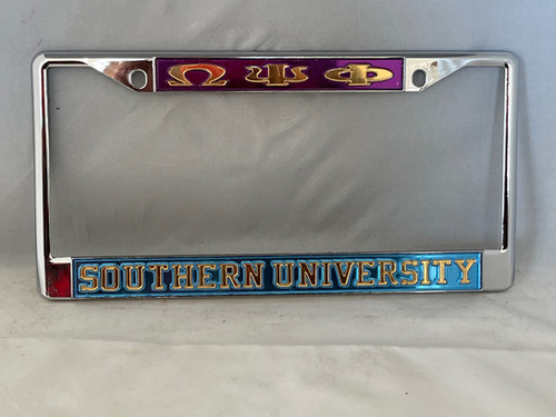 OPP Southern University License Frame | Quality Laser Design