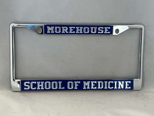 Morehouse School of Medicine License Frame- Blue Background Mirror ...