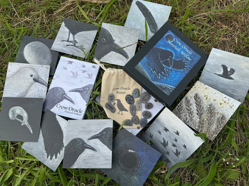 Crow oracle, re-release 2nd edition | Hannahwillow