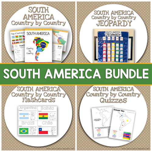 SOUTH AMERICA Bundle | 1+1+1=1 SHOP