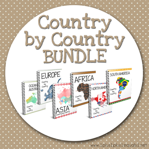 Country by Country BUNDLE | 1+1+1=1 SHOP