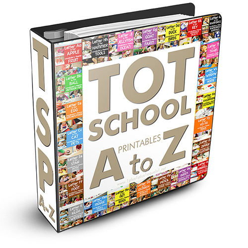 Tot School Printables Bundle | 1+1+1=1 SHOP