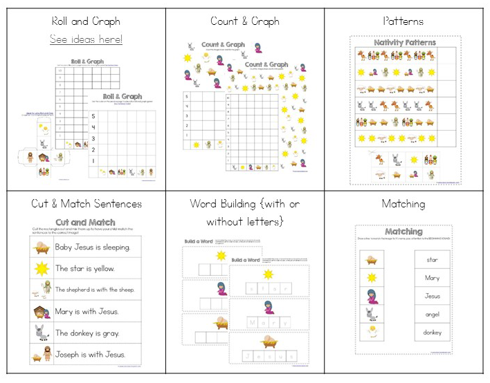 Christmas Fun & Nativity MEGA MEGA Bundle | 1+1+1=1 SHOP