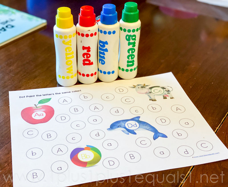 Alphabet Printables | 1+1+1=1